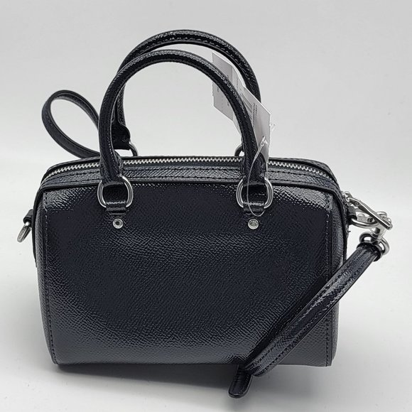 Coach | Bags | Coach Mini Rowan Crossbody Ce63 Midnight Navy | Poshmark